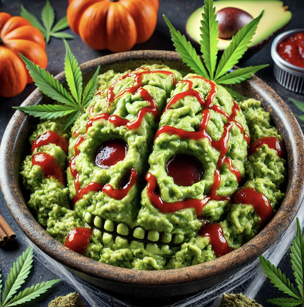 Zombie Brain Infused Guacamole - FLUENT